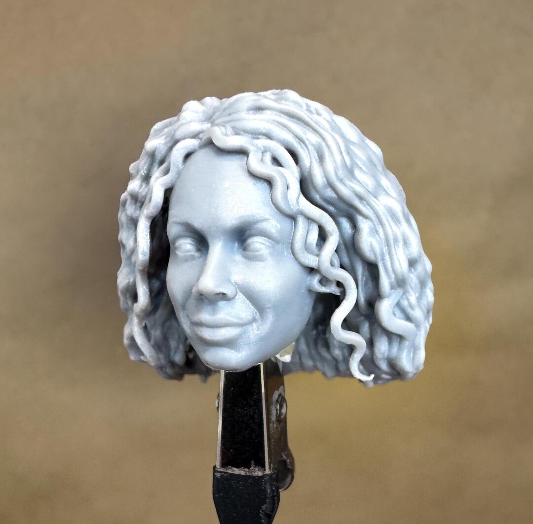 Custom MISTY KNIGHT Head | Luke Cage MCU | 8k Resin Print | for 4" / 6 ...