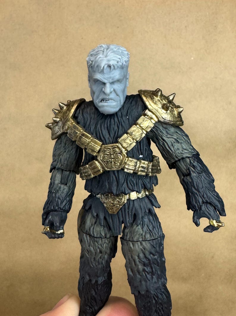 Custom RED GIANT - Angry Head (cap4) | 8K Resin Print for Action ...