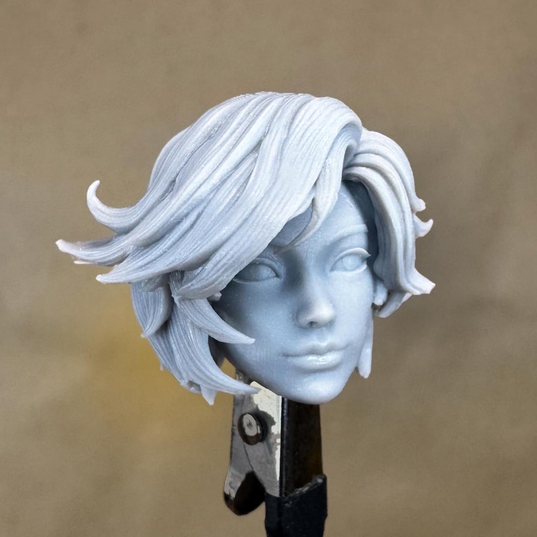 Custom LUNA SNO Head (game) | 8k Resin Print | for 4" / 6" / 7" / 12 ...