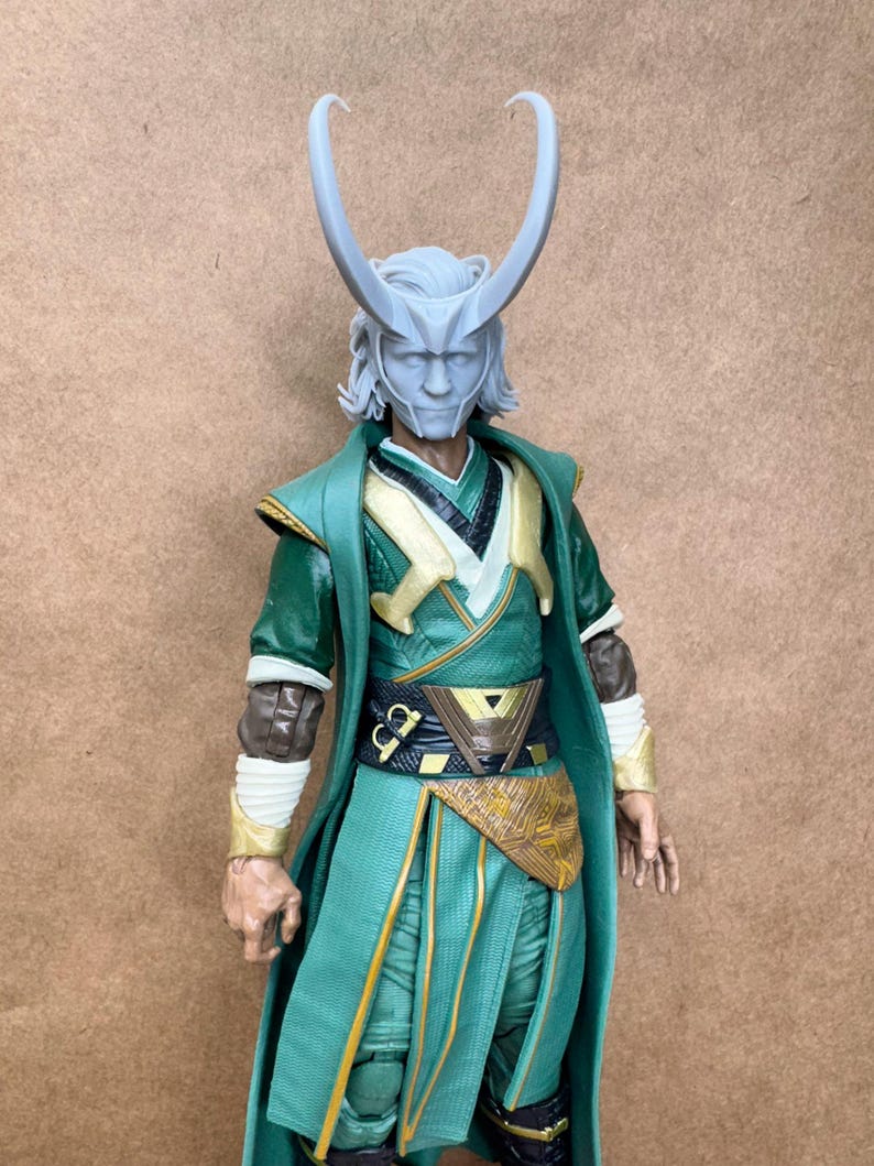 Custom TRICKSTER TOM Head (crown) | 8K Resin Print for Action Figures ...