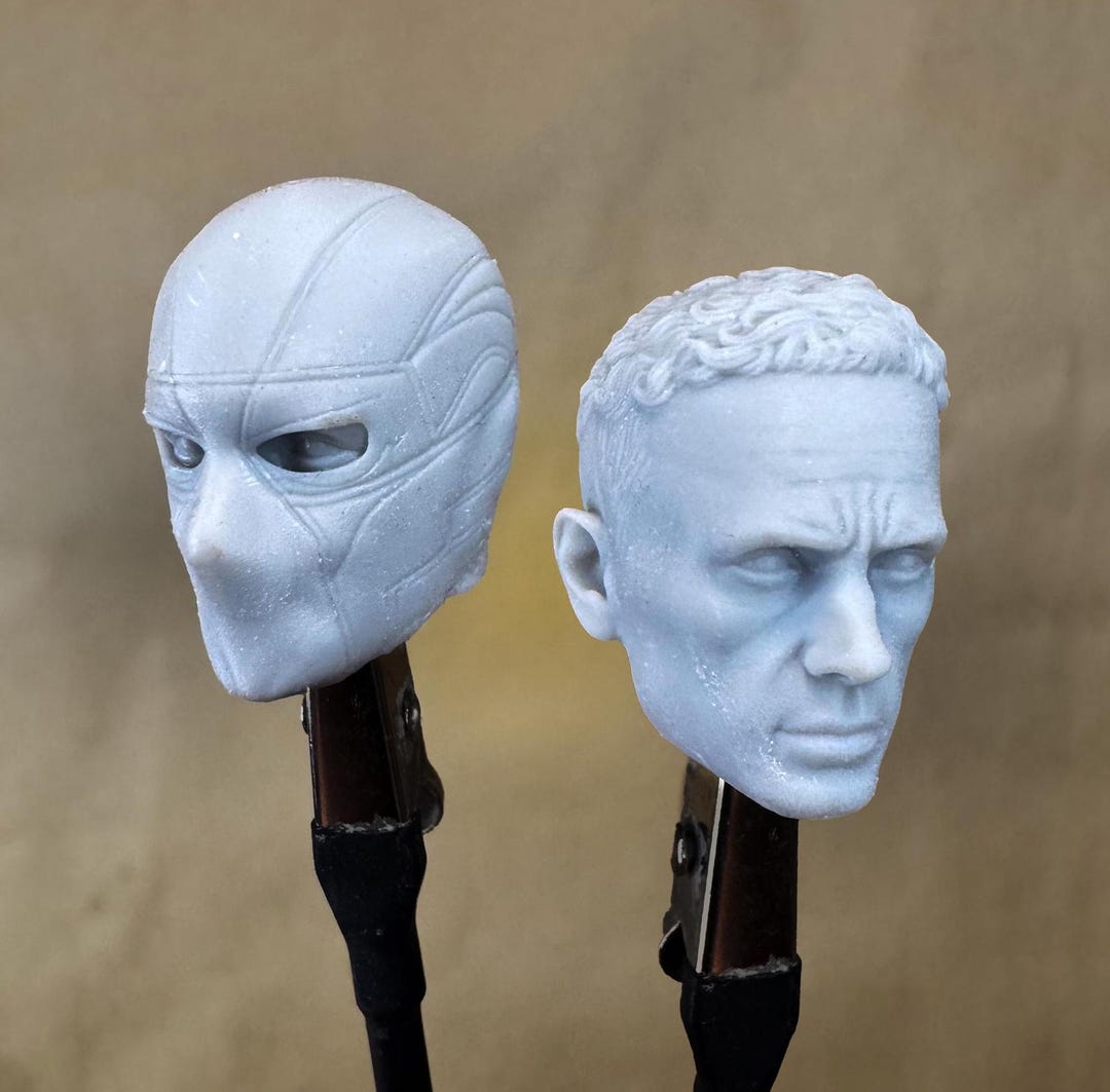 Custom WHITE TIGER + Hector Ayala Heads (daredevil Born Again) | 8k ...