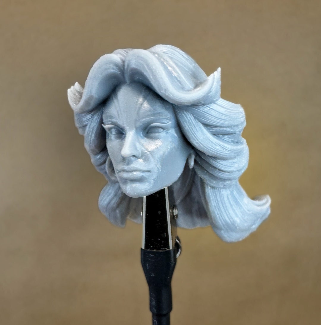 Custom DAZZLER (classic X-men) Head | 8k Resin Print | for 4" / 6" / 7 ...