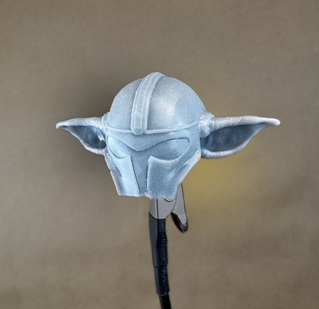 Custom DIN GROGU (adult Helmet) Mandalorian | 8k Resin Print | for 4 ...