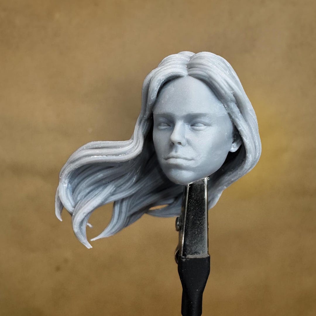 Custom SUPER MILLY Head | 2026 Girl Hero | 8K Resin Print for Action ...