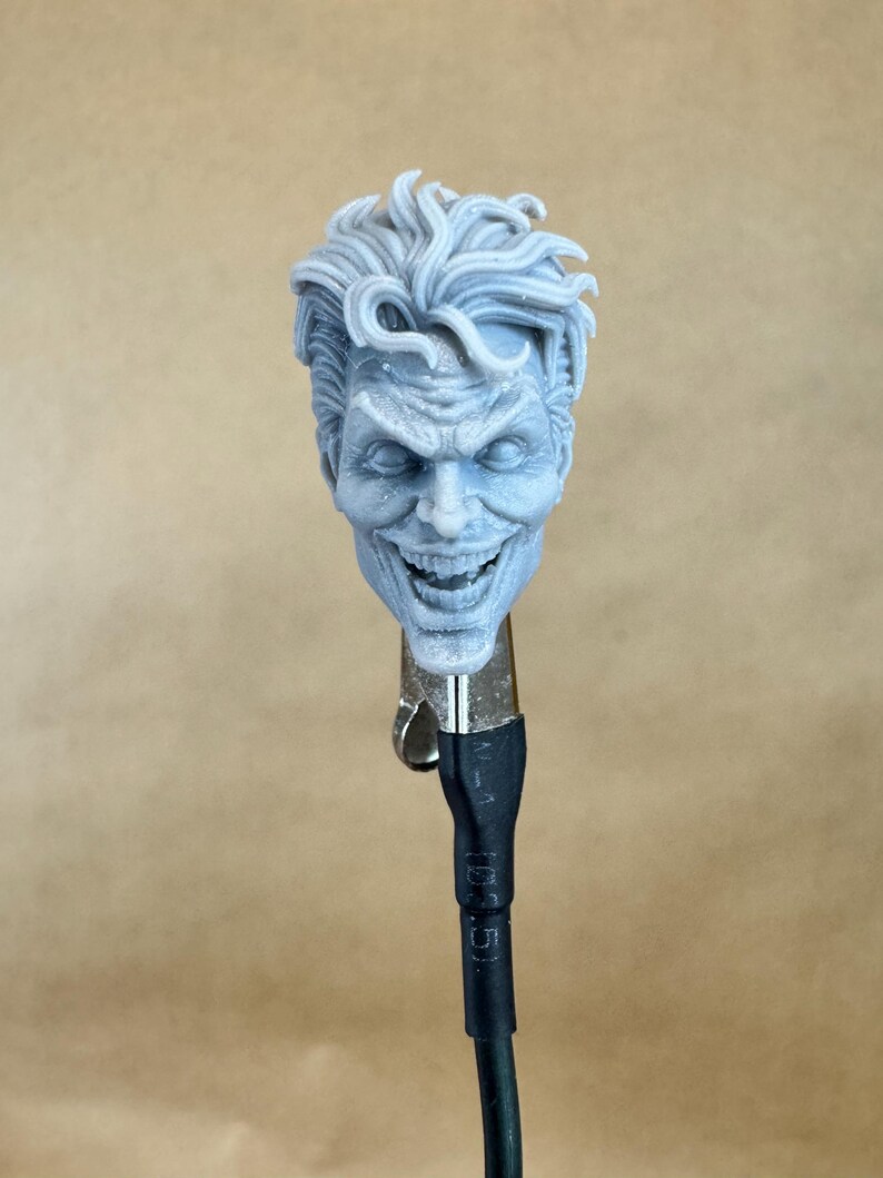 Custom LAUGHING MAN Head (80s) | 8K Resin Print for Action Figures - Etsy