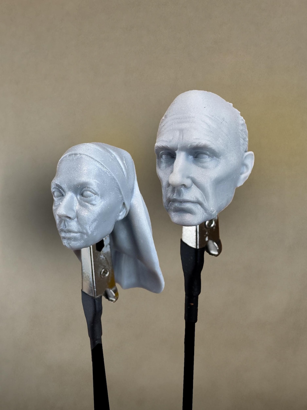 Custom FATHER LANTOM + Sister MAGGIE Heads | Daredevil | 8k Resin Print | for 4" / 6" / 7" / 12 ...