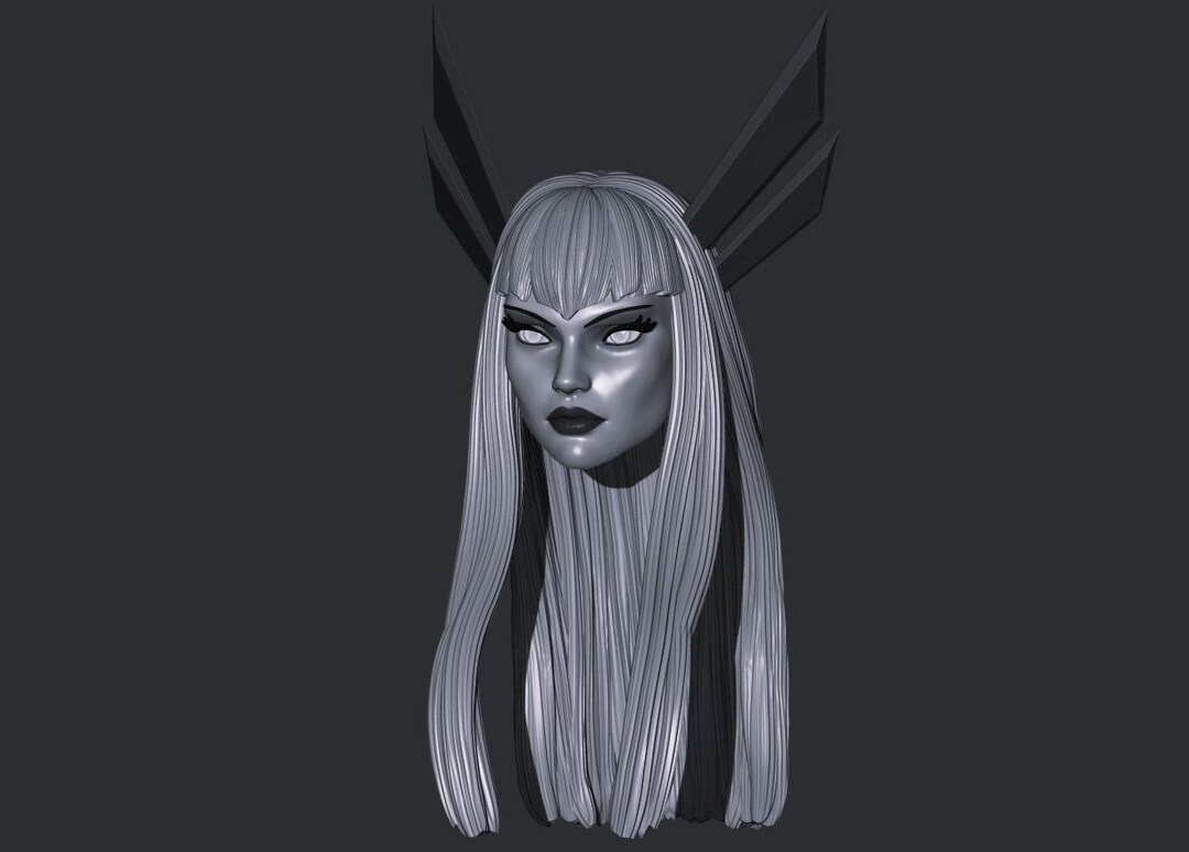 Custom MAGIK Head (x-men) | 8k Resin Print | for 4" / 6" / 7" / 12 ...