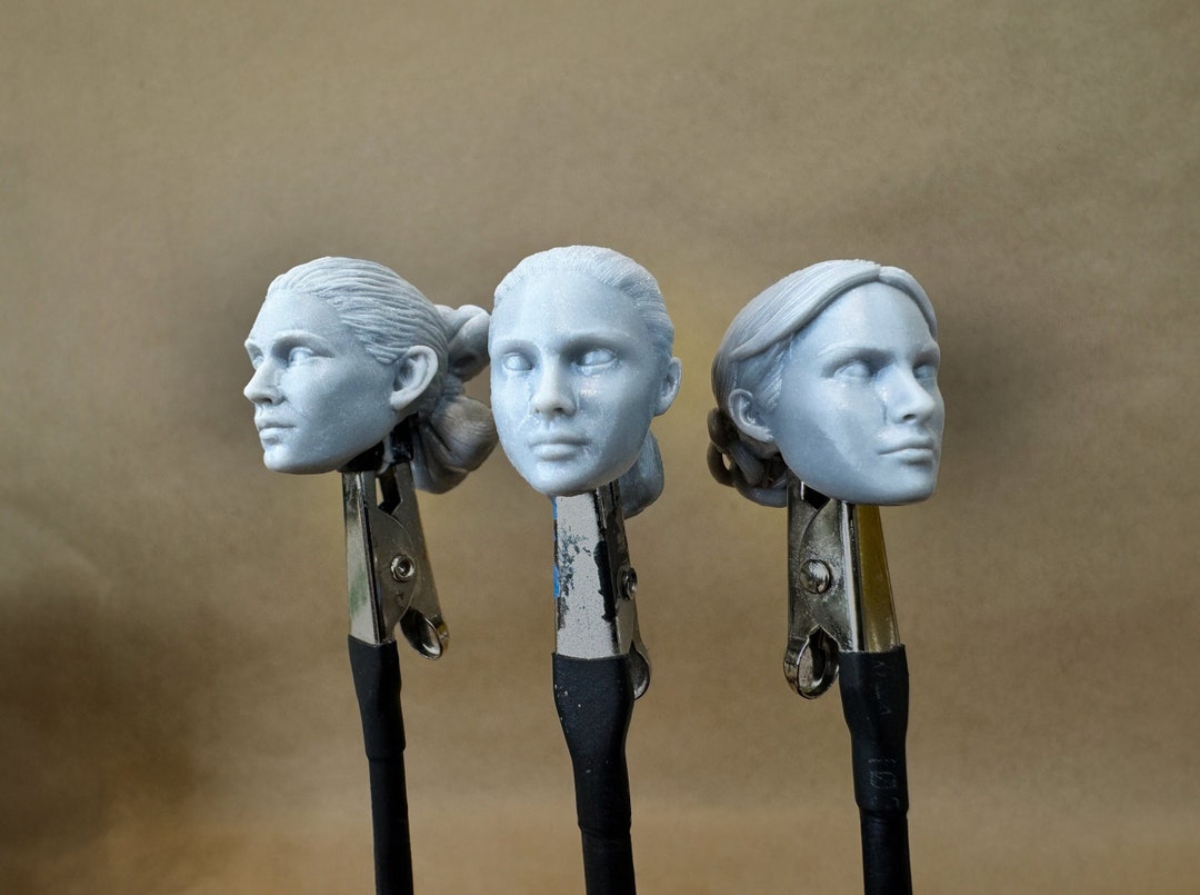 Custom SABE, PADME + RABE Heads | Queen Amidala's Handmaidens | Star ...