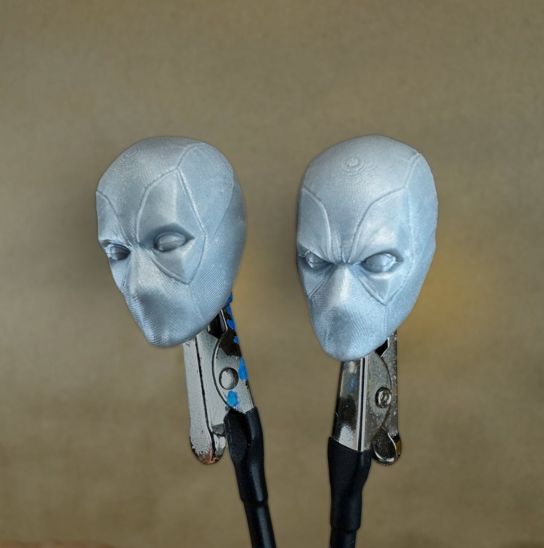 Custom 2x DEADPOOL MOVIE Heads (happy + Angry) | 8k Resin Print | for 4 ...