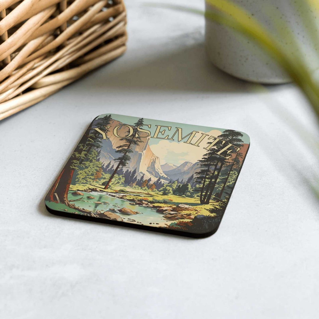 Cork Coaster, California Coaster, Retro Coaster, Scenic Coaster ...