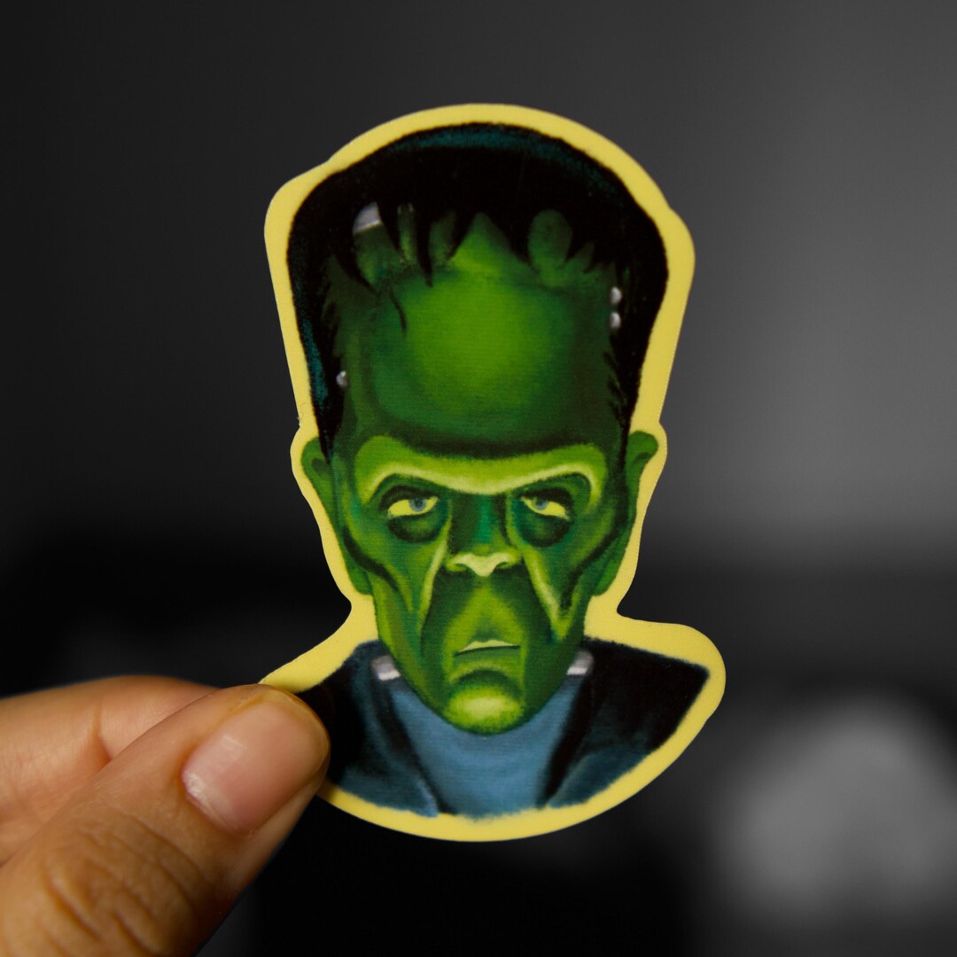 Frankensteins’ Monster Sticker - Etsy