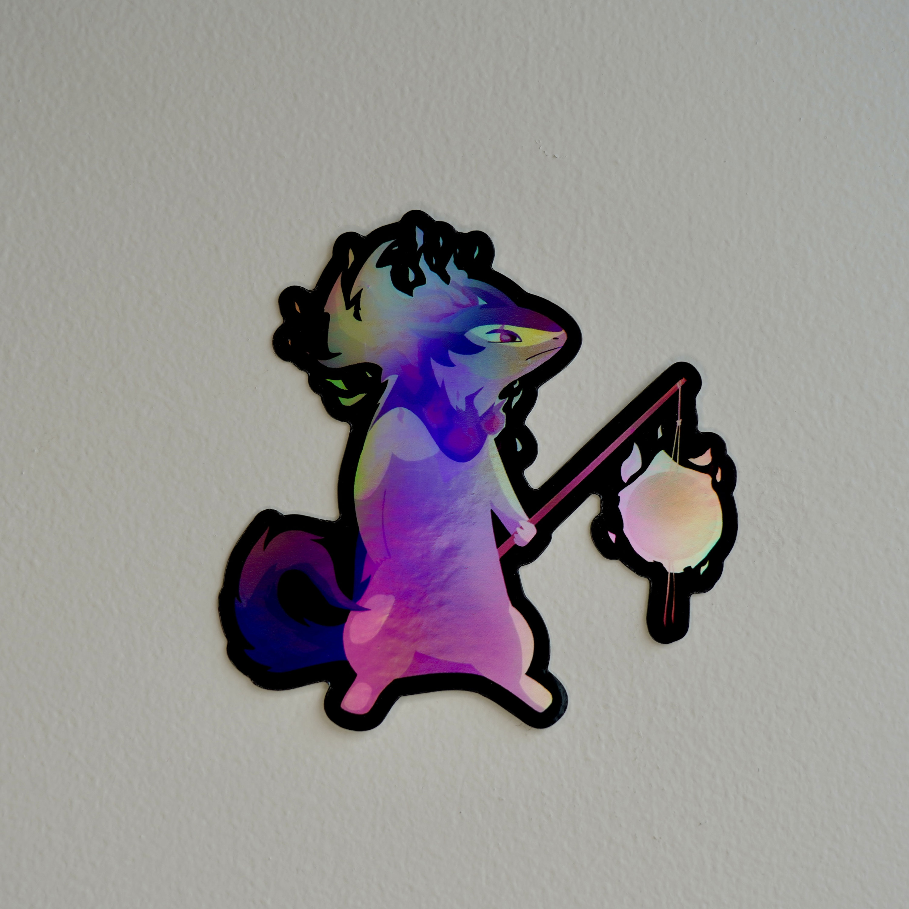 Hisuian Typhlosion Holographic Vinyl Sticker - Etsy
