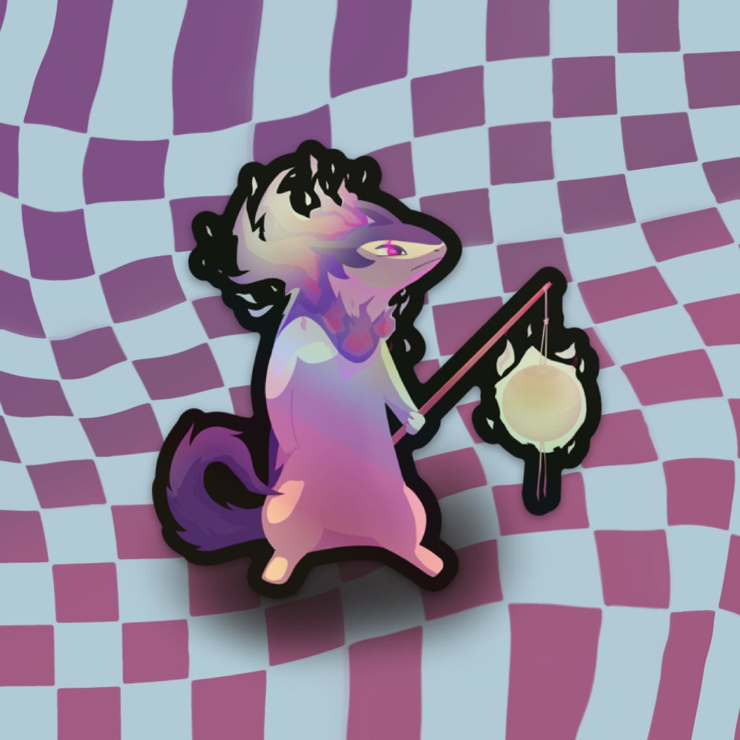 Hisuian Typhlosion - Holographic Vinyl Sticker - Etsy