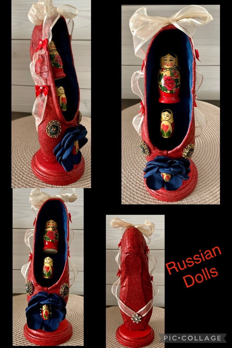 Russian Dolls Pointe Shoe Design - Etsy