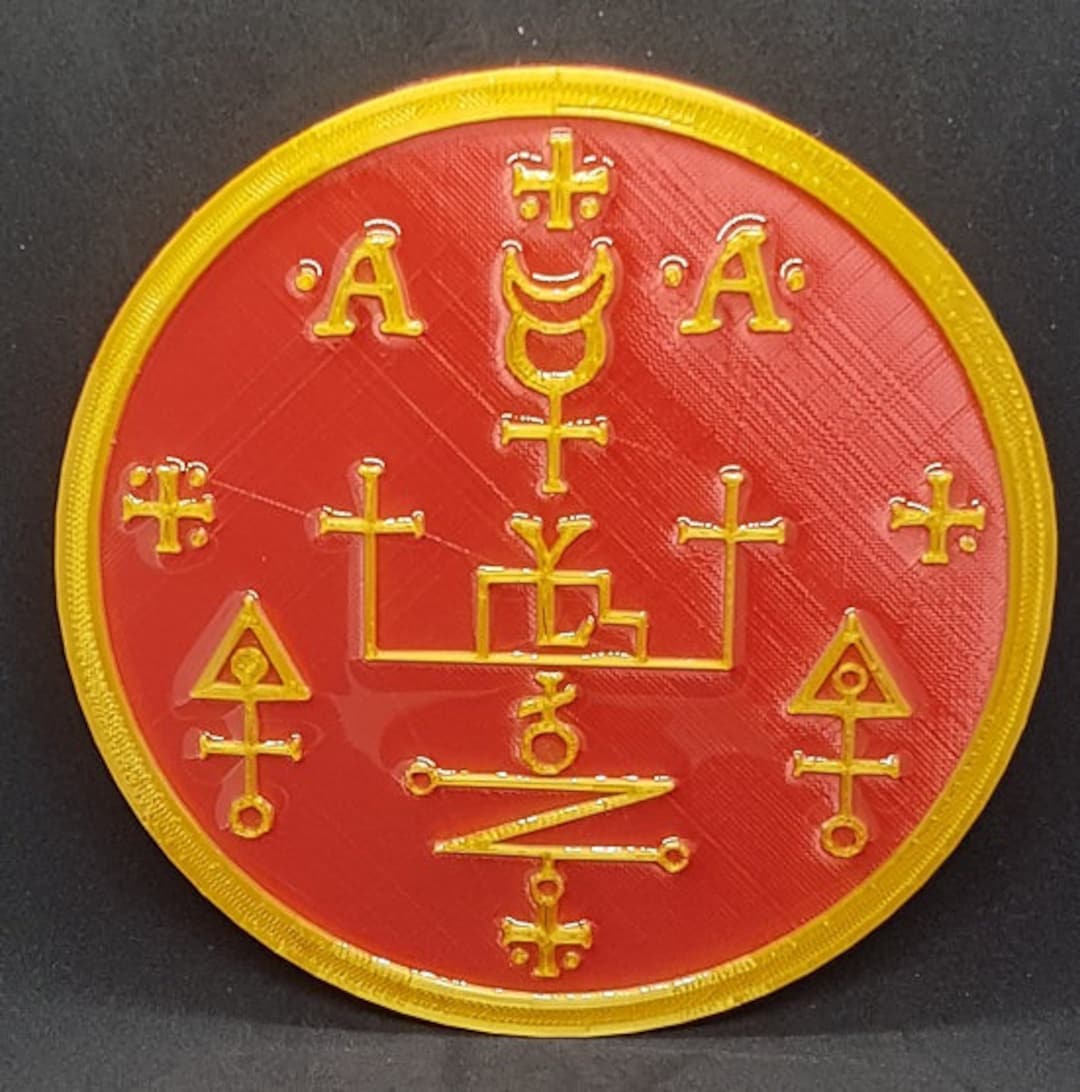 6" Archangel Uriel Altar Pentacle Tile - Custom Colors - Etsy