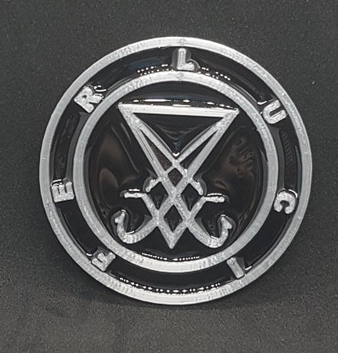 Lucifer Sigil - Custom Colors - Etsy