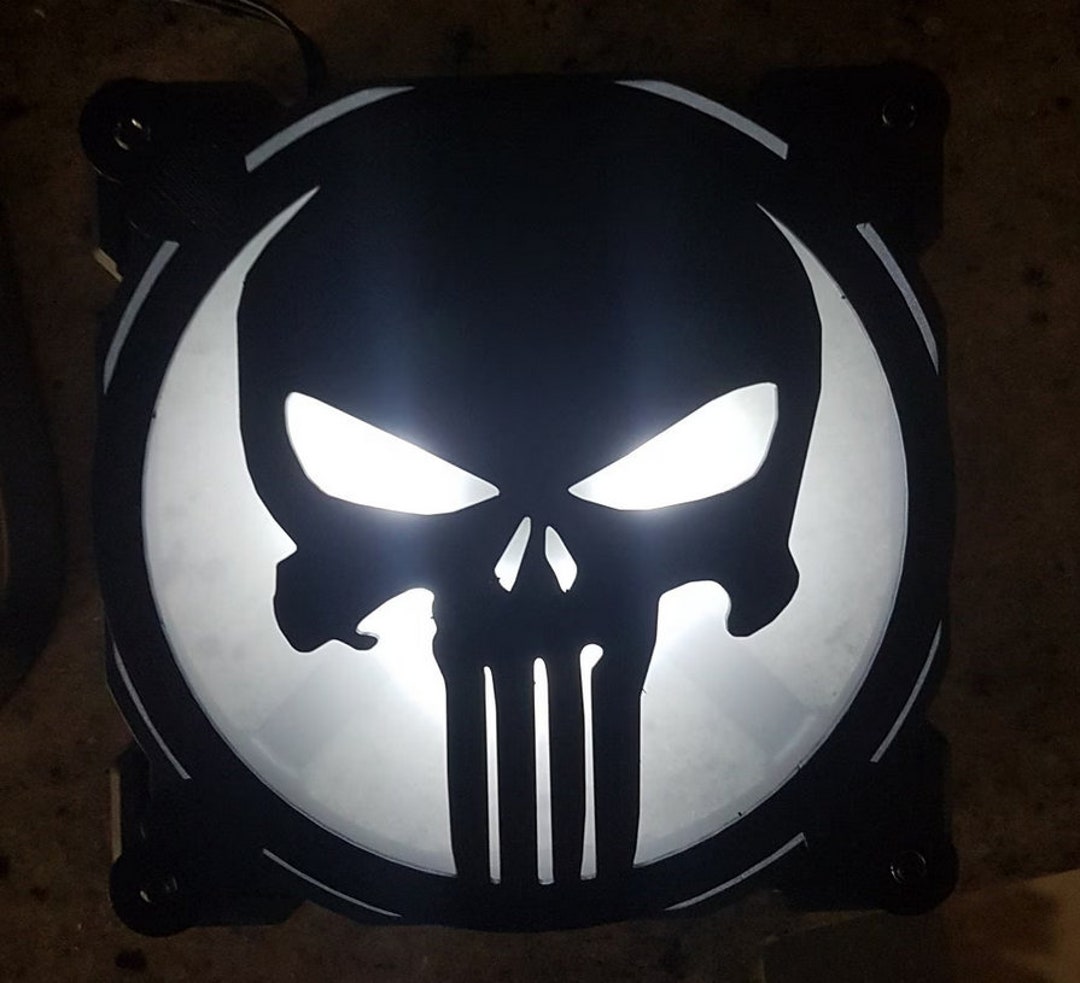 Skull Fan Shroud - Custom Colors - Etsy