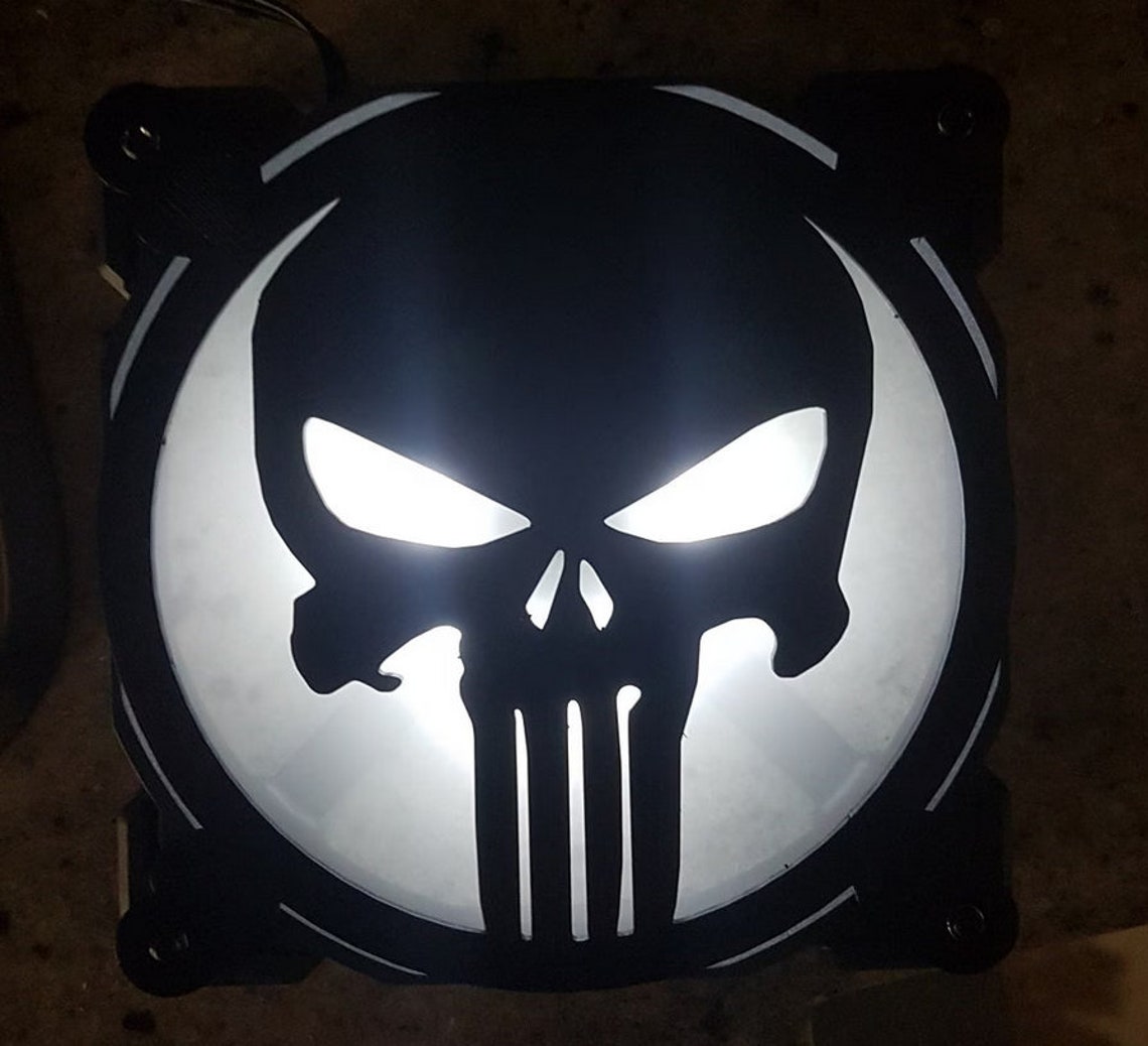 Skull Fan Shroud Custom Colors - Etsy