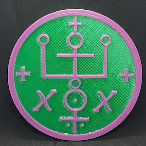 6" Archangel Raphael Altar Pentacle Tile - Custom Colors - Etsy