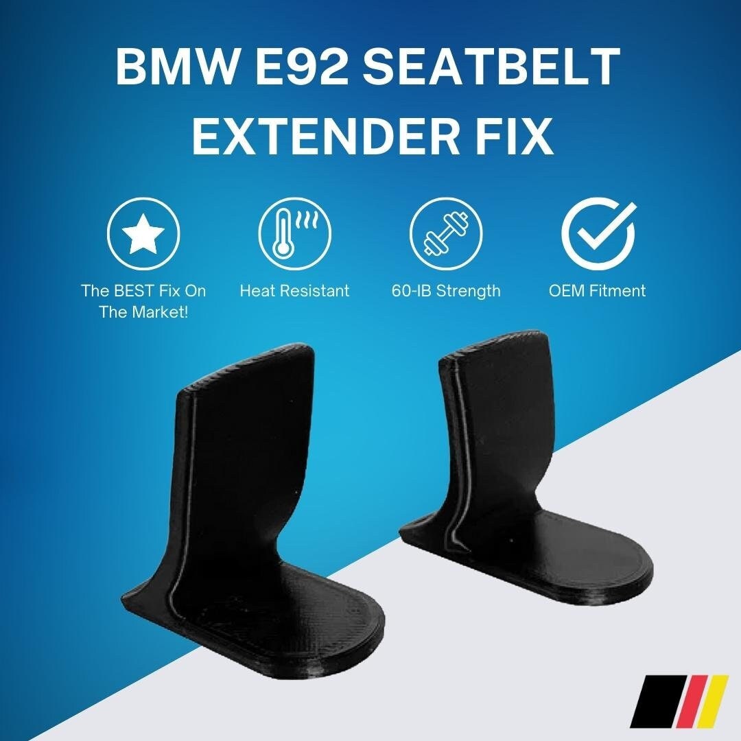 BMW E92 Seatbelt Extender Fix Hook OEM+ - Etsy