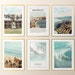 Malibu City Prints Set of 6, Malibu Photo Poster, Malibu Map, Malibu ...