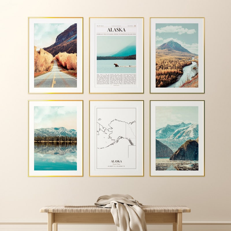 Alaska Poster - Etsy