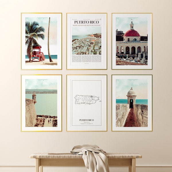 Puerto Rico Poster - Etsy