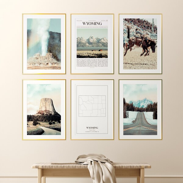 Wyoming Art - Etsy