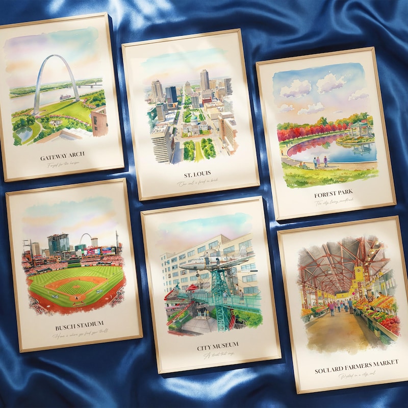 St Louis Print - Etsy