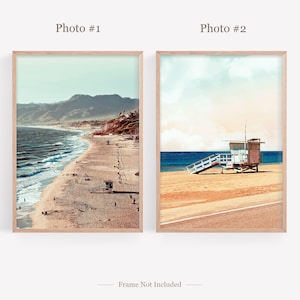 Malibu City Prints Set of 6, Malibu Photo Poster, Malibu Map, Malibu ...