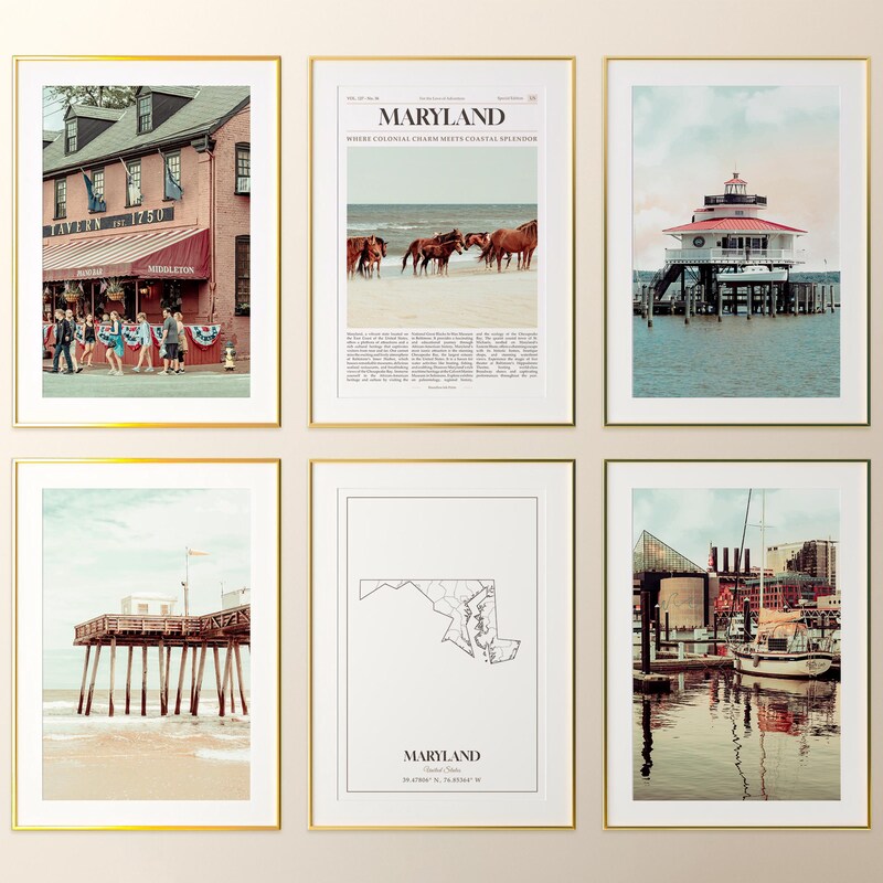 Maryland Art - Etsy