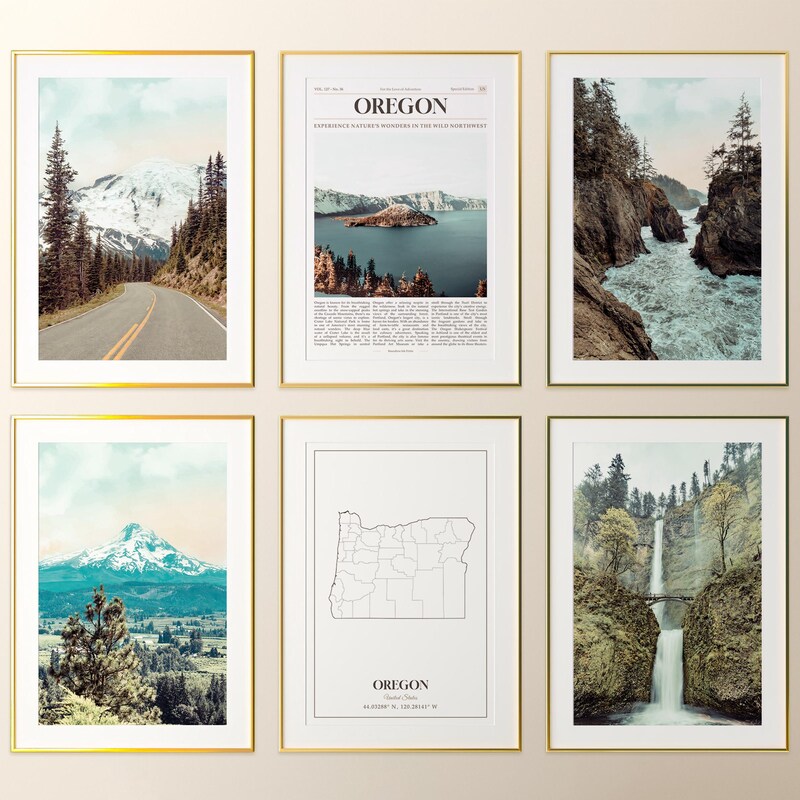 Oregon Wall Art - Etsy