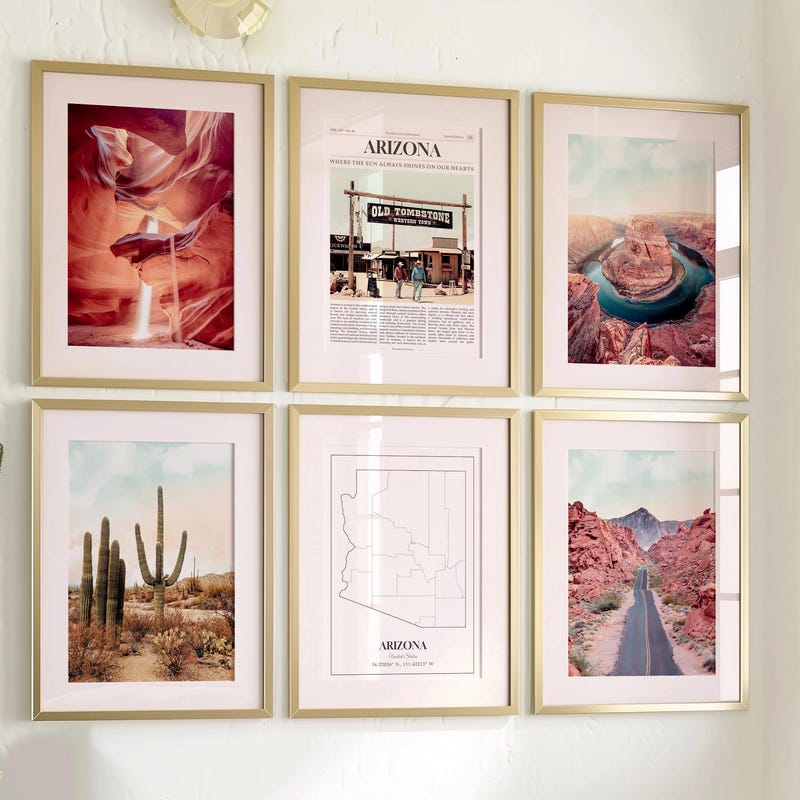 State Photo Collage - Etsy