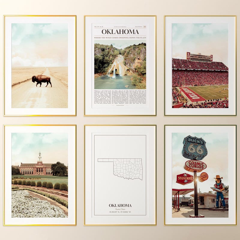 Oklahoma - Etsy