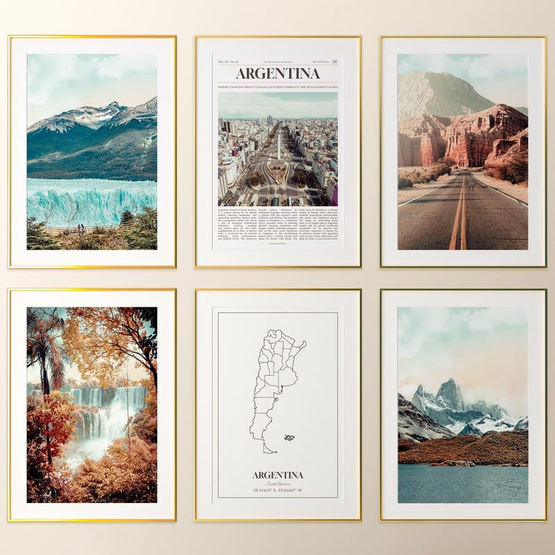 Argentina Poster - Etsy