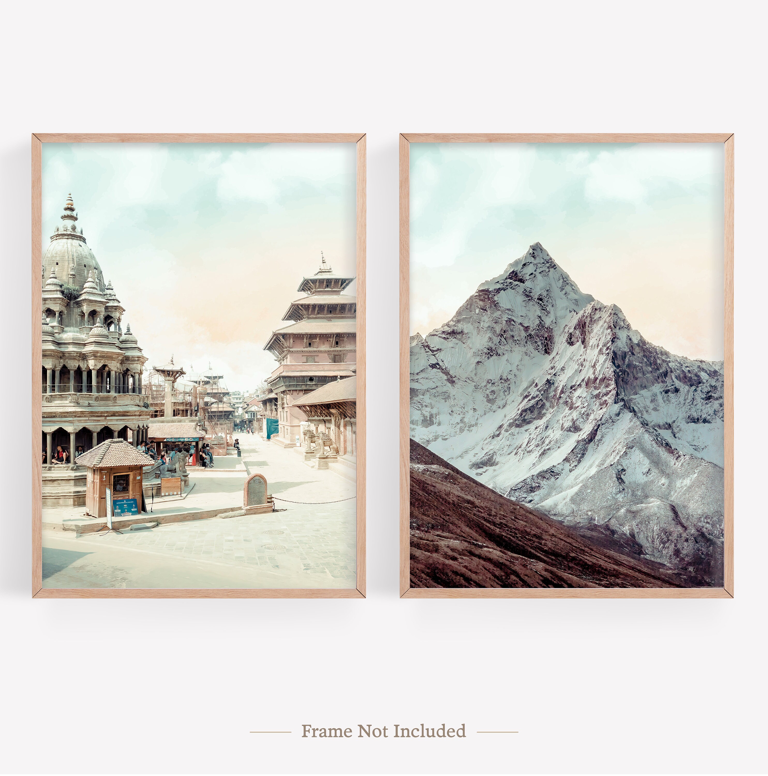 Nepal Prints Set of 6 Nepal Poster Photos Nepal Map Nepal - Etsy