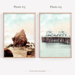 Malibu City Prints Set of 6, Malibu Photo Poster, Malibu Map, Malibu ...