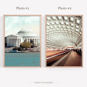 Washington D.C. City Prints Set of 6, Washington D.C. Photo Poster ...
