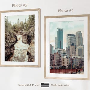 Minnesota State Prints Set of 6, Minnesota Photo Poster, Minnesota Map ...