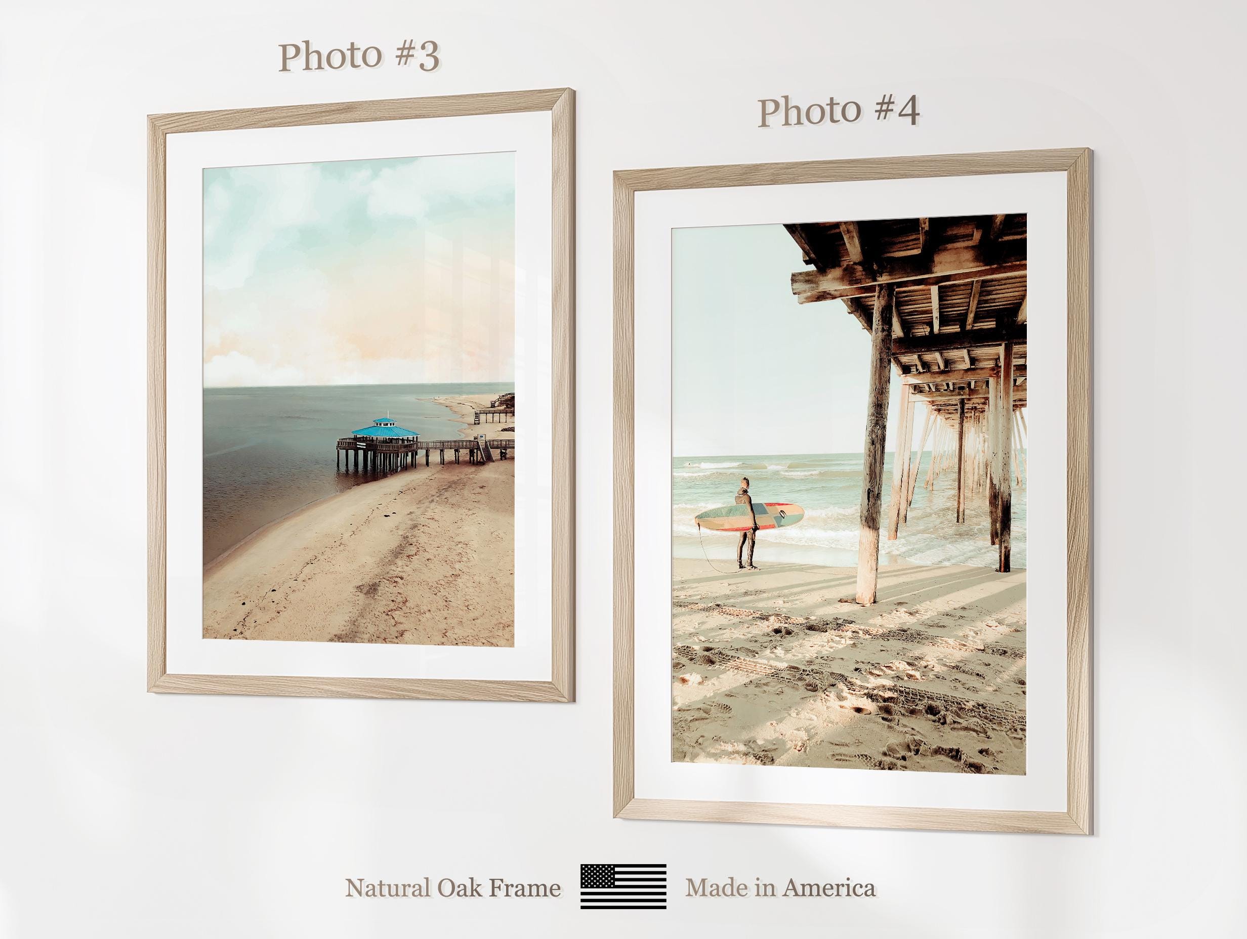 Virginia Beach City Prints Set of 6, Virginia Beach Photo Poster ...