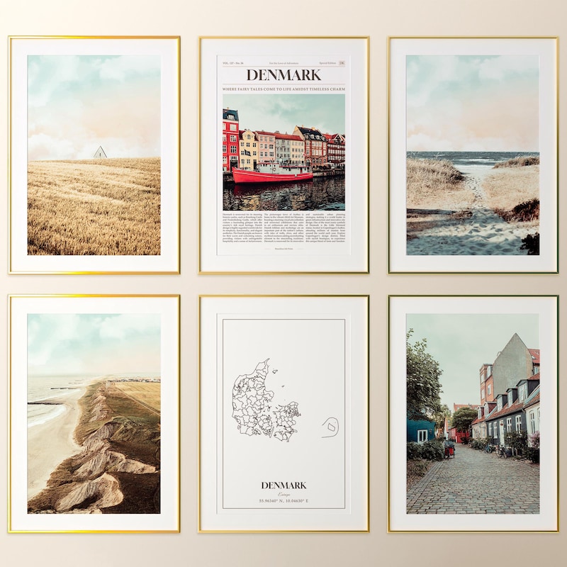 Denmark Poster - Etsy