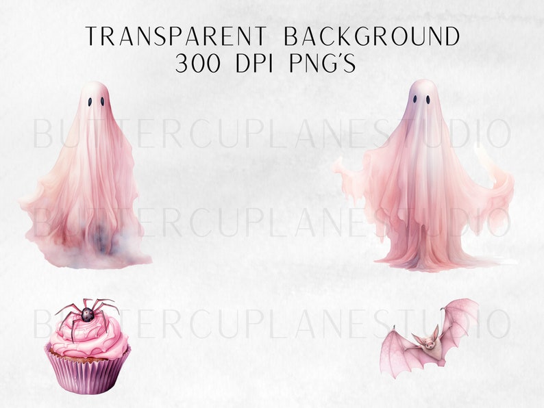 Halloween Clipart , Pink Halloween Clipart, Transparent PNG ...
