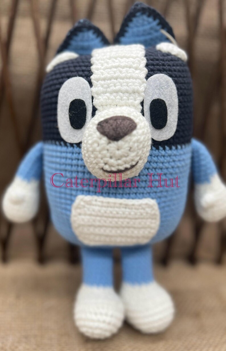 Bluey Crochet Plush - Etsy