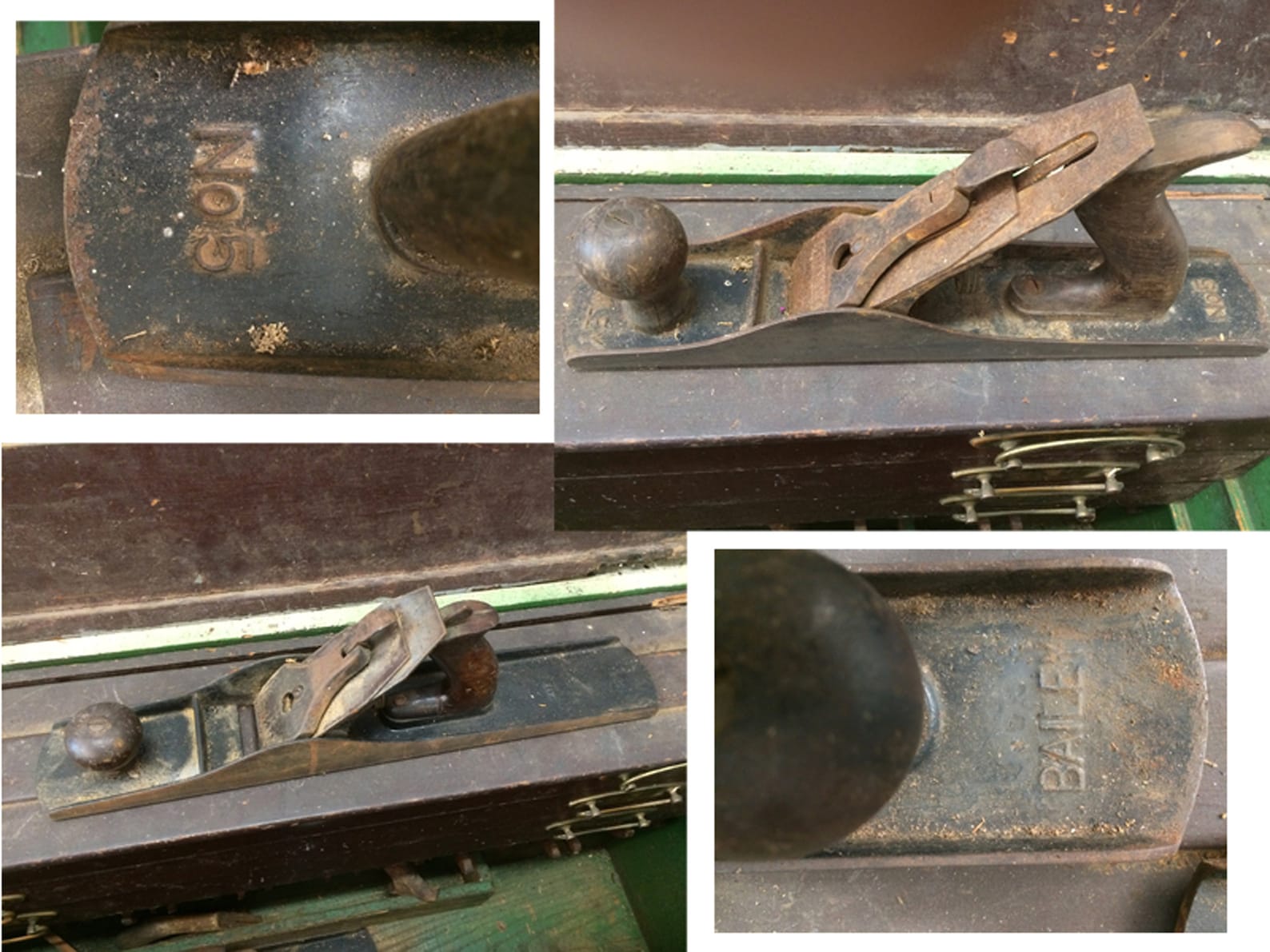 Vintage Wooden Tool Chest With Complete Set of 24 Sandusky Planes ...