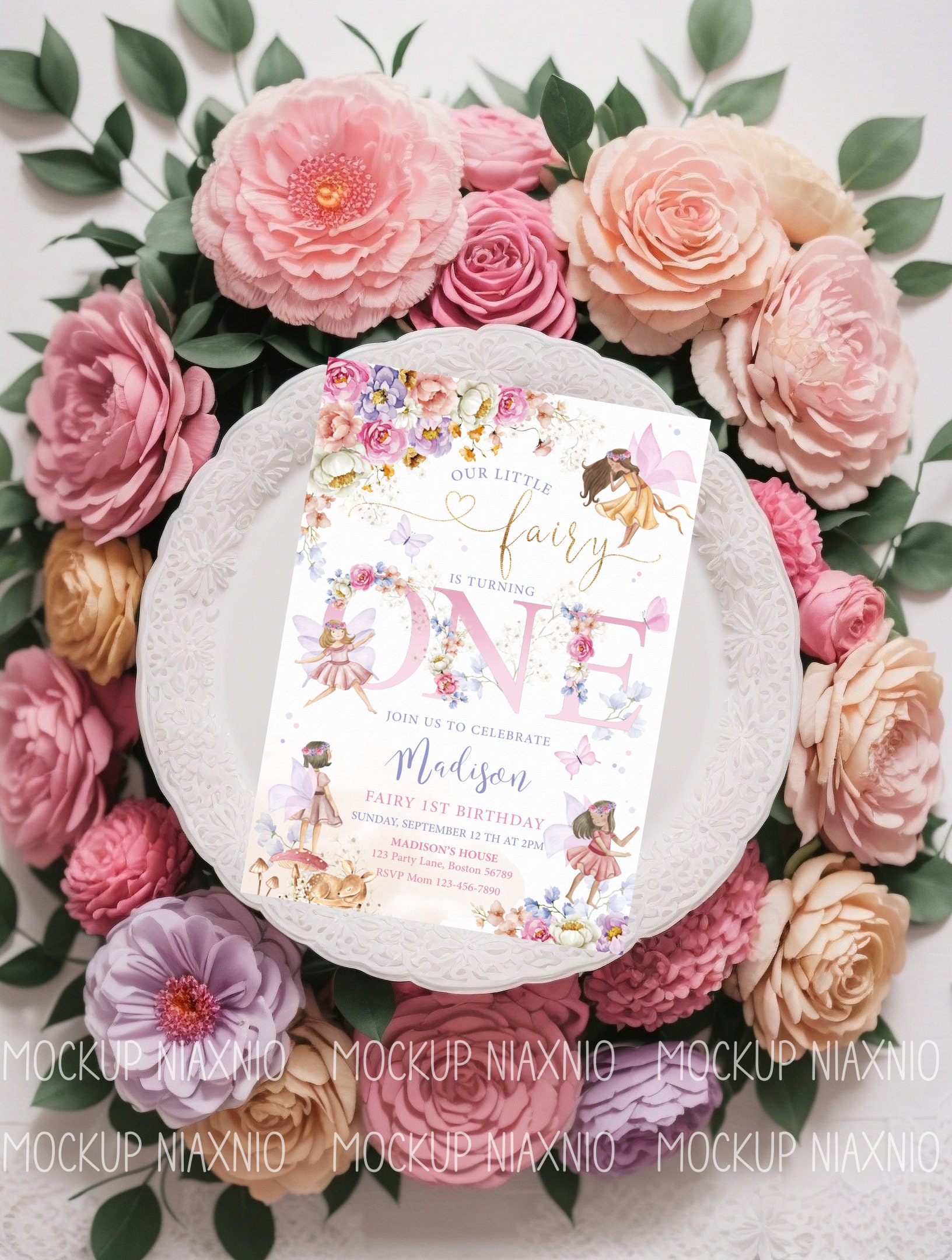 MOCKUP Invitation, Invitation Mockup Wedding Stationery Mockup,digital ...