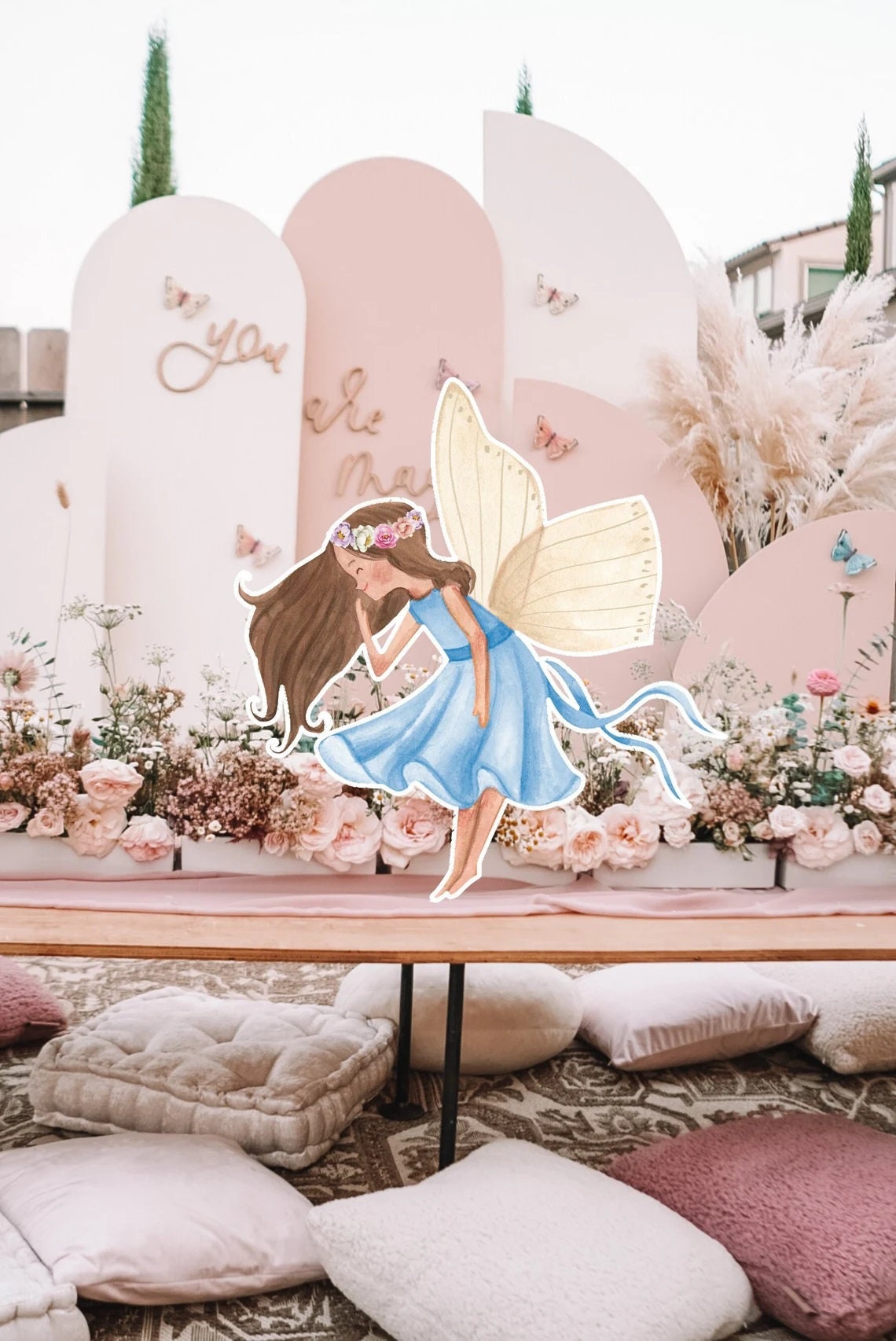 CUSTOM CUTOUTS FAIRY, Print House, Foamboard, Party Props, Big Decor ...