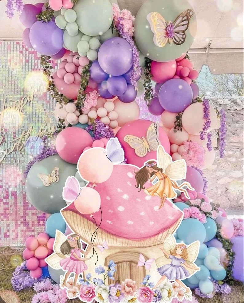 CUSTOM CUTOUTS FAIRY, Print House, Foamboard, Party Props, Big Decor ...