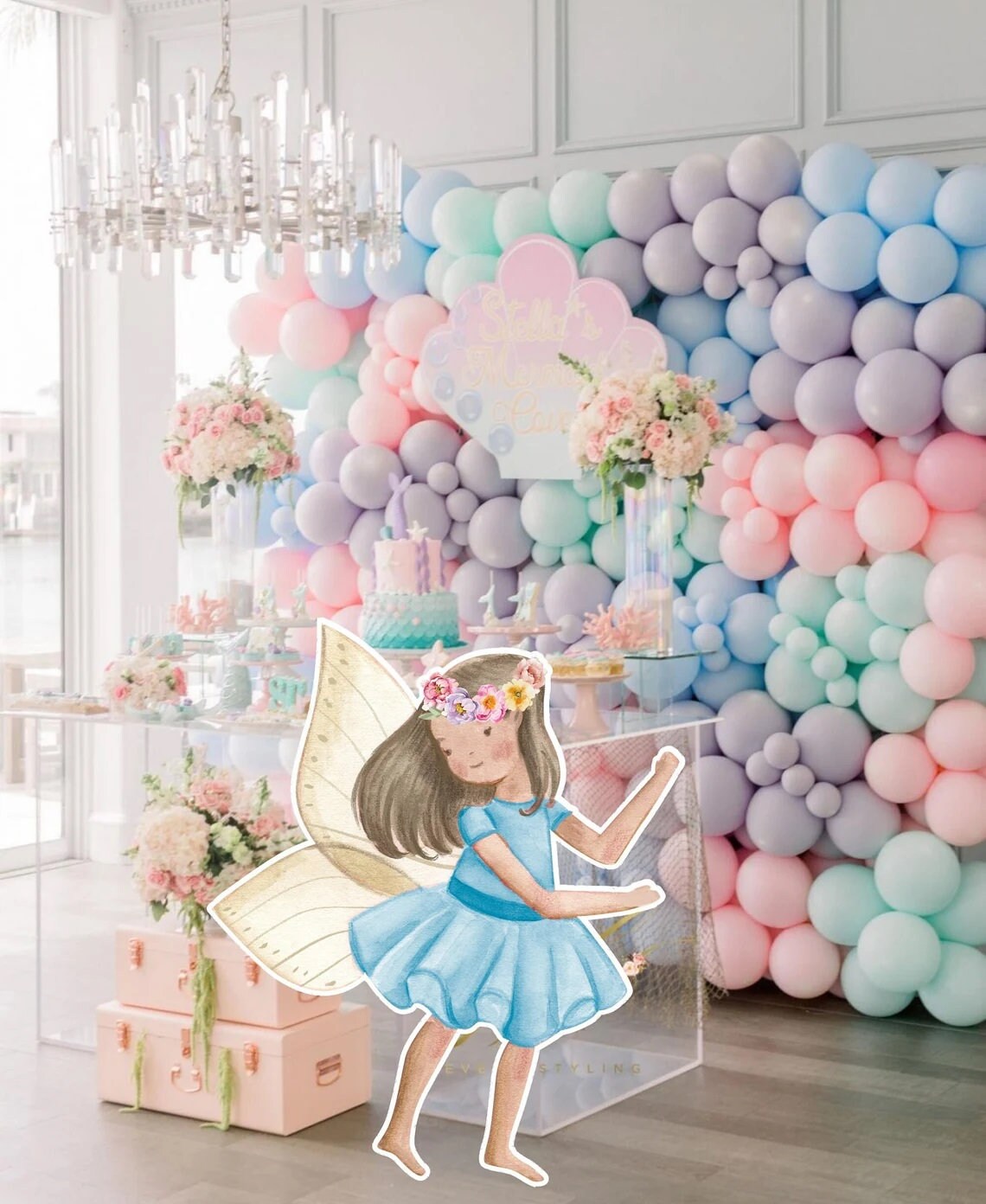 CUSTOM CUTOUTS FAIRY, Print House, Foamboard, Party Props, Big Decor ...