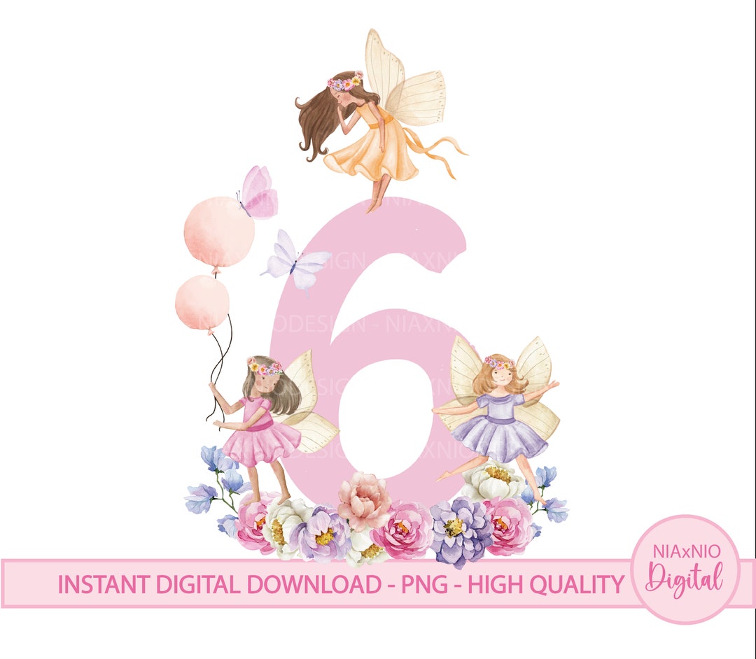 Fairy Garden Watercolor Clipart, Spring Fairies PNG Birthday, Fairy ...