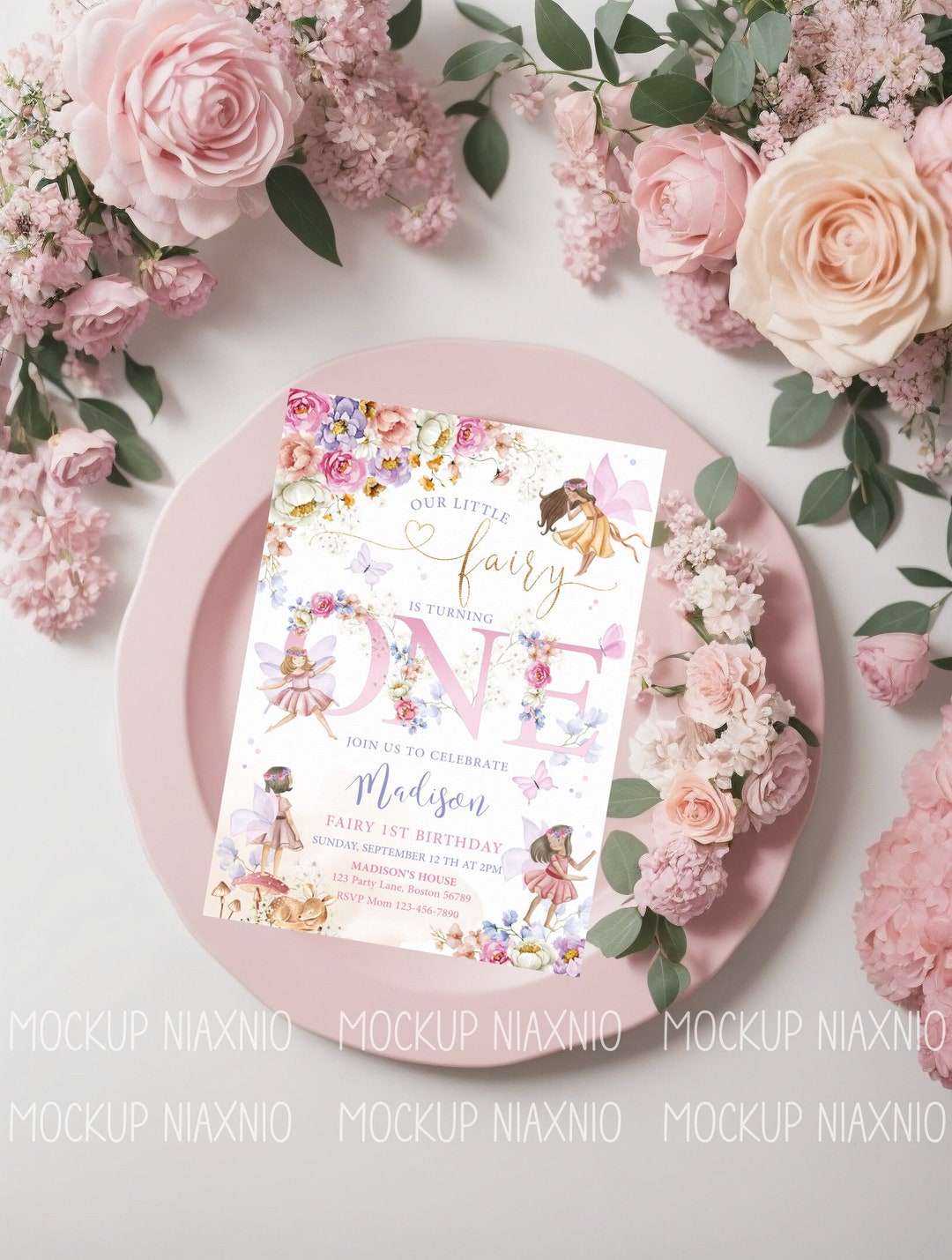 MOCKUP Invitation, Invitation Mockup Wedding Stationery Mockup,digital ...